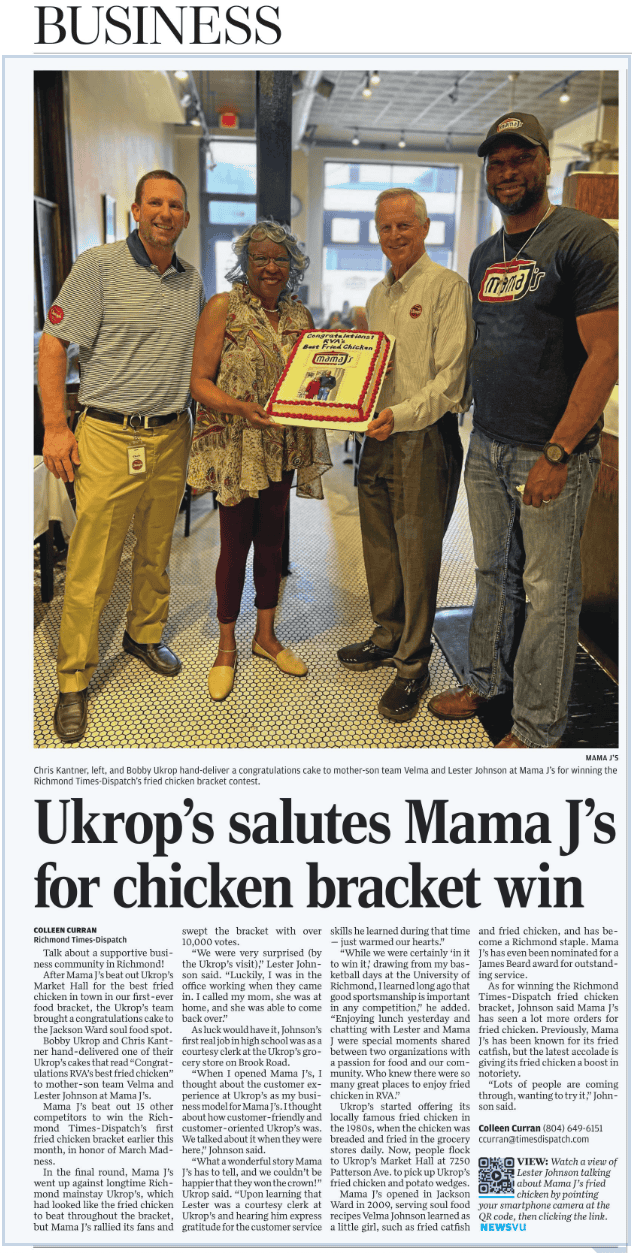 Press - Ukrop's Homestyle Foods